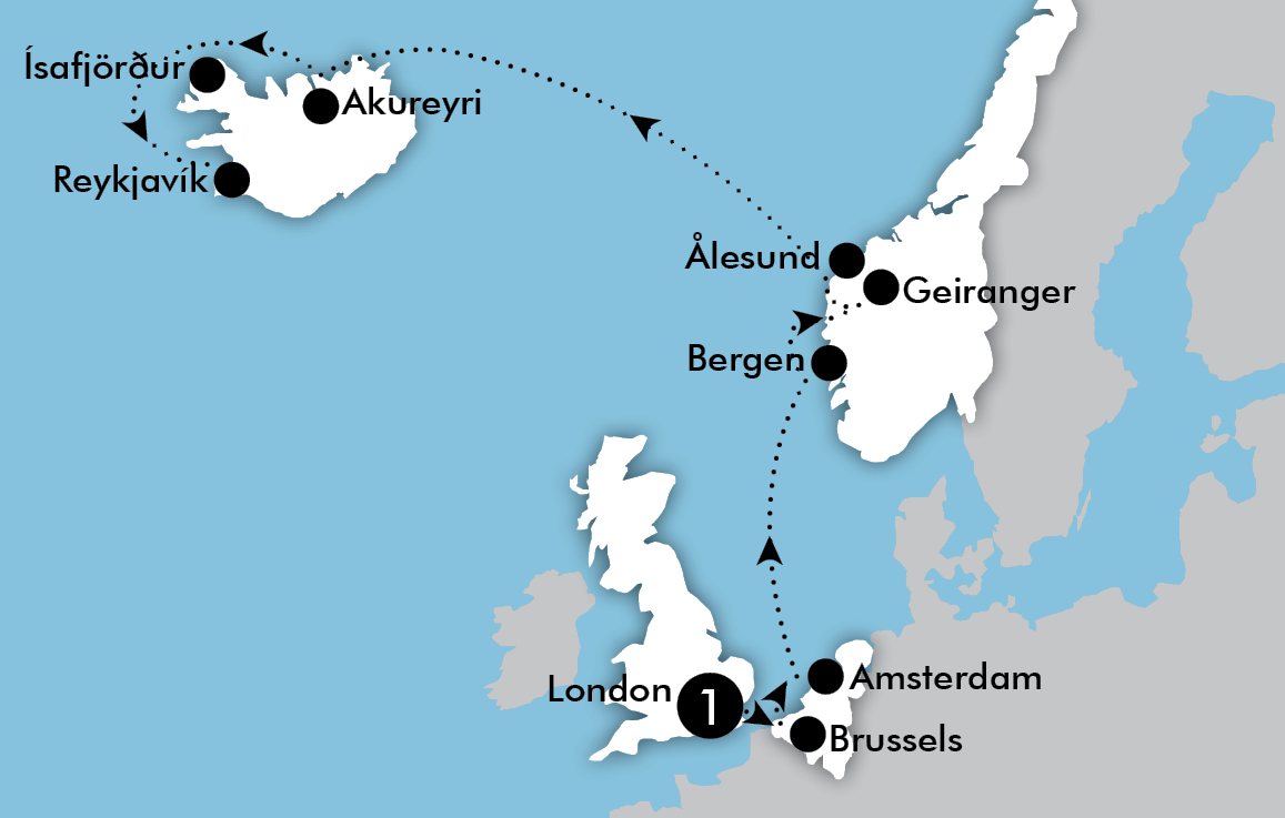 Northern European Cruise - Star Destinations